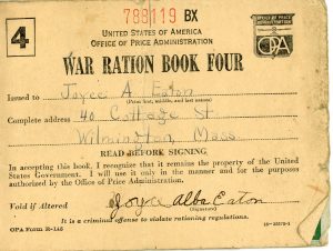 No Place- Ration Book 4 Cover- 1940s – Wilmington Memorial Library